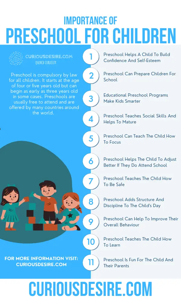 15 Reasons Why Preschool Is Important Curious Desire