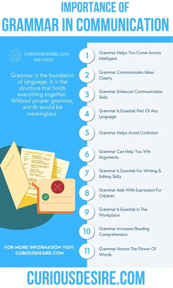 15 Reasons Why Grammar Is Important Curious Desire